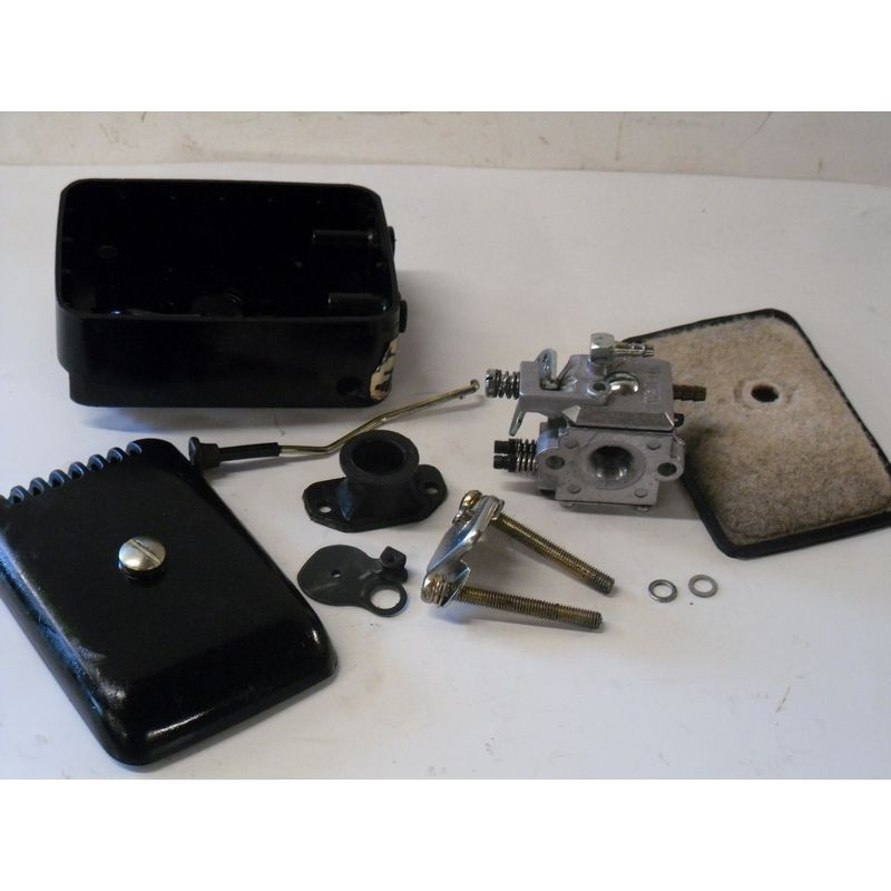 CARBURATEUR +BRIDE+FILTRE A AIR ECHO SRM302 BDX (1)